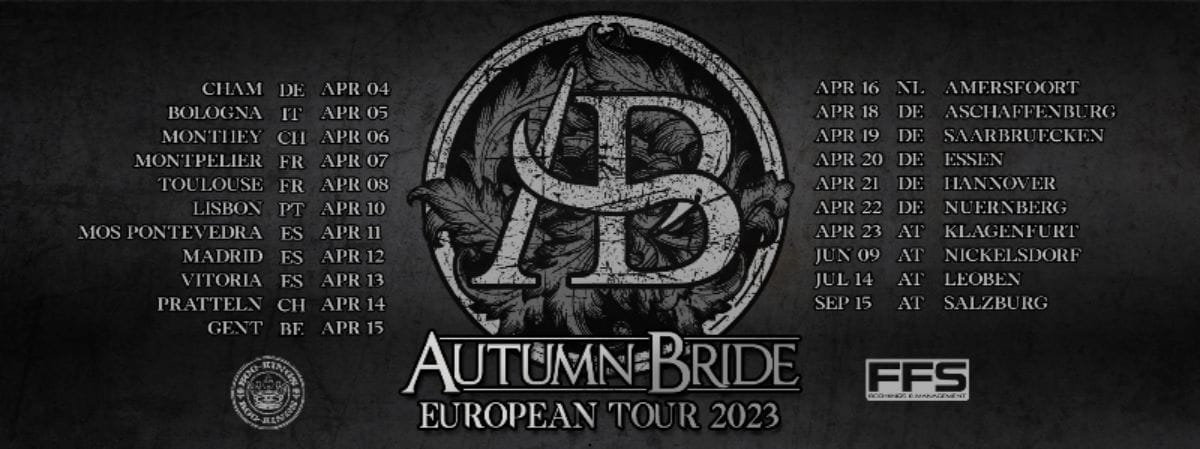 Nieuwe video en Nederlands concert voor Autumn Bride - Rockportaal.nl