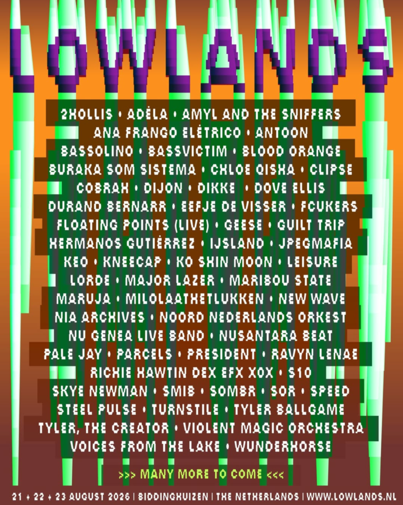 Lowlands maakt eerst 56 namen bekend. - Rockportaal.nl